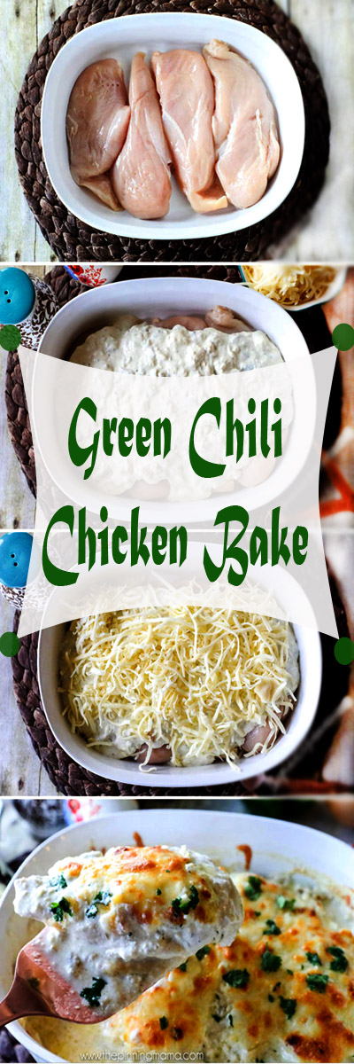 GREEN CHILI CHICKEN BAKE RECIPE | Awesome Foods