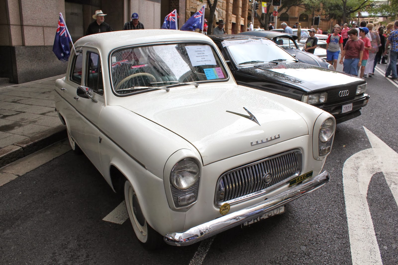 Aussie Old Parked Cars: 1960 Ford Prefect 100E