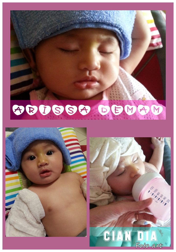 Demam Panas Pertama Arissa ~ Roseola Infantum ~ Testimoni Minyak ...