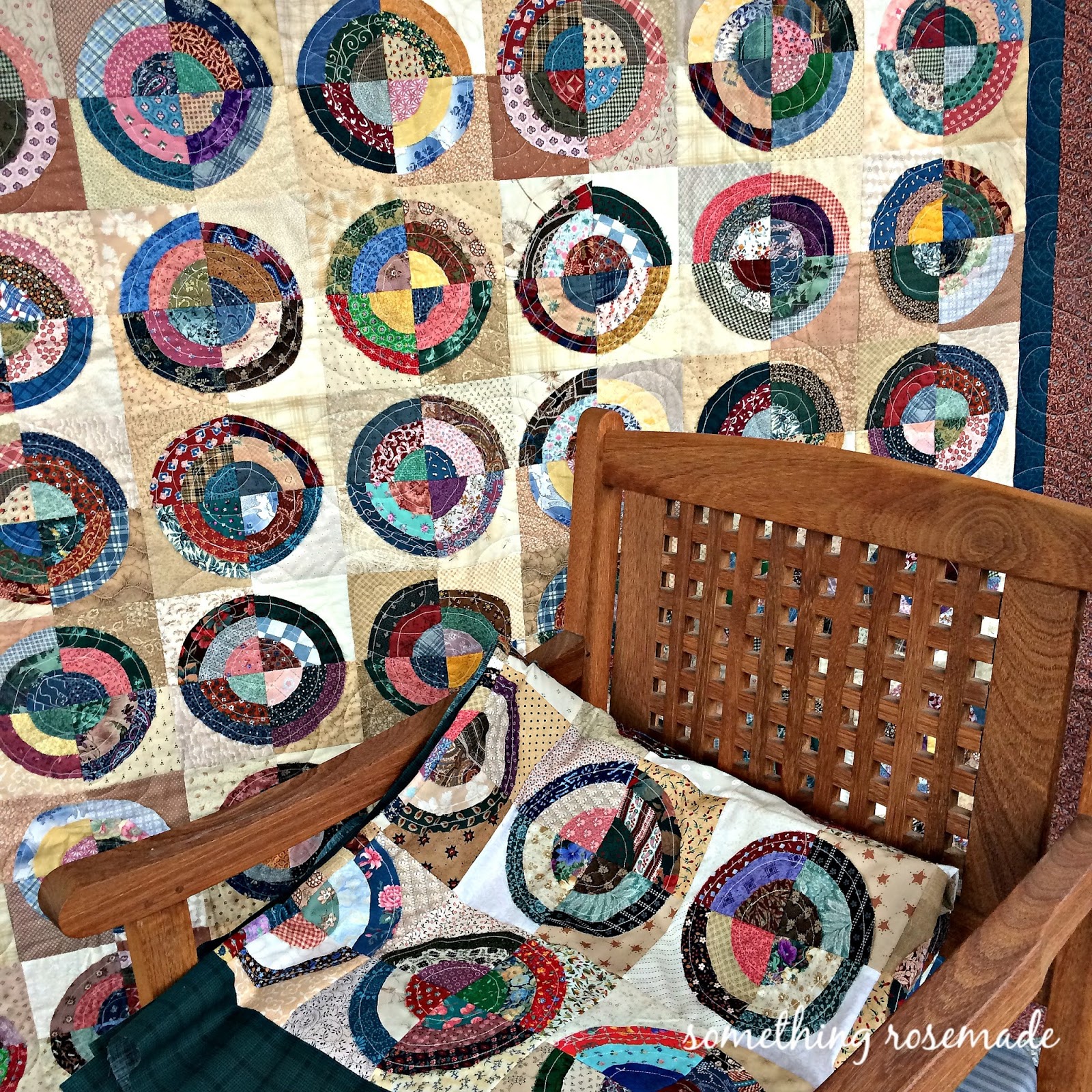 something rosemade: Throwback Thursday: My 21st Century Bulls-eye Quilt