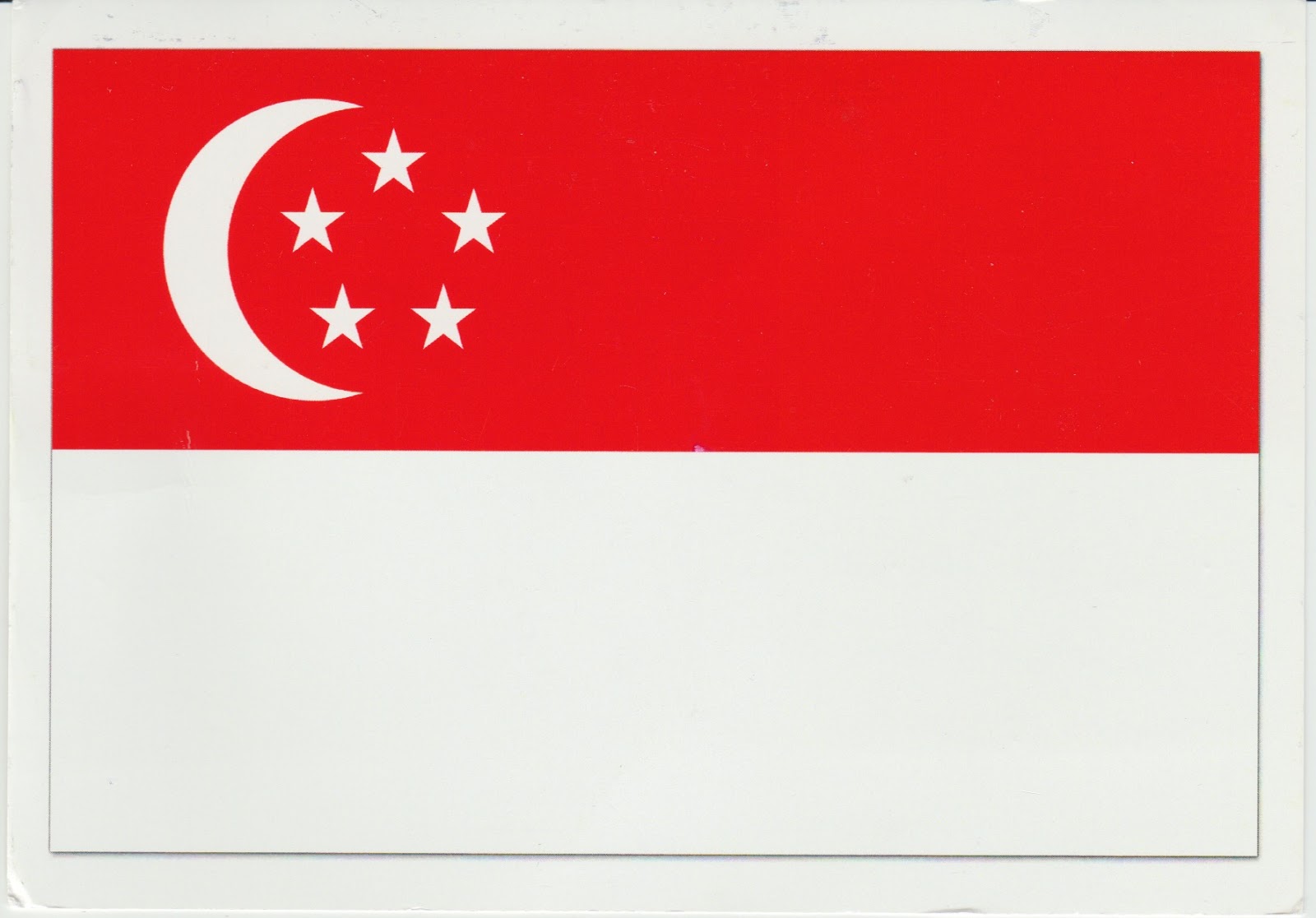 My Postcard And Cover Blog Singapore Flag Of Singapore my-postcard-and-cover-blog-singapore-flag-of-singapore