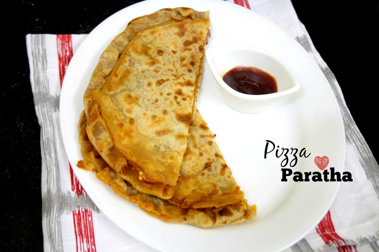 Pizza Paratha | How to make Stuffed Pizza Paratha