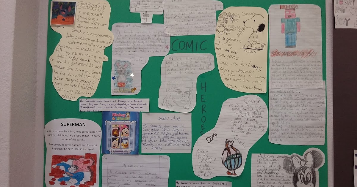 My e-English Class: 6th GRADE POSTERS