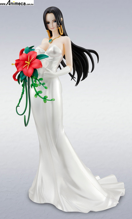 El Rey De Otaku Figura Boa Hancock Wedding Ver Edición Limitada P O P