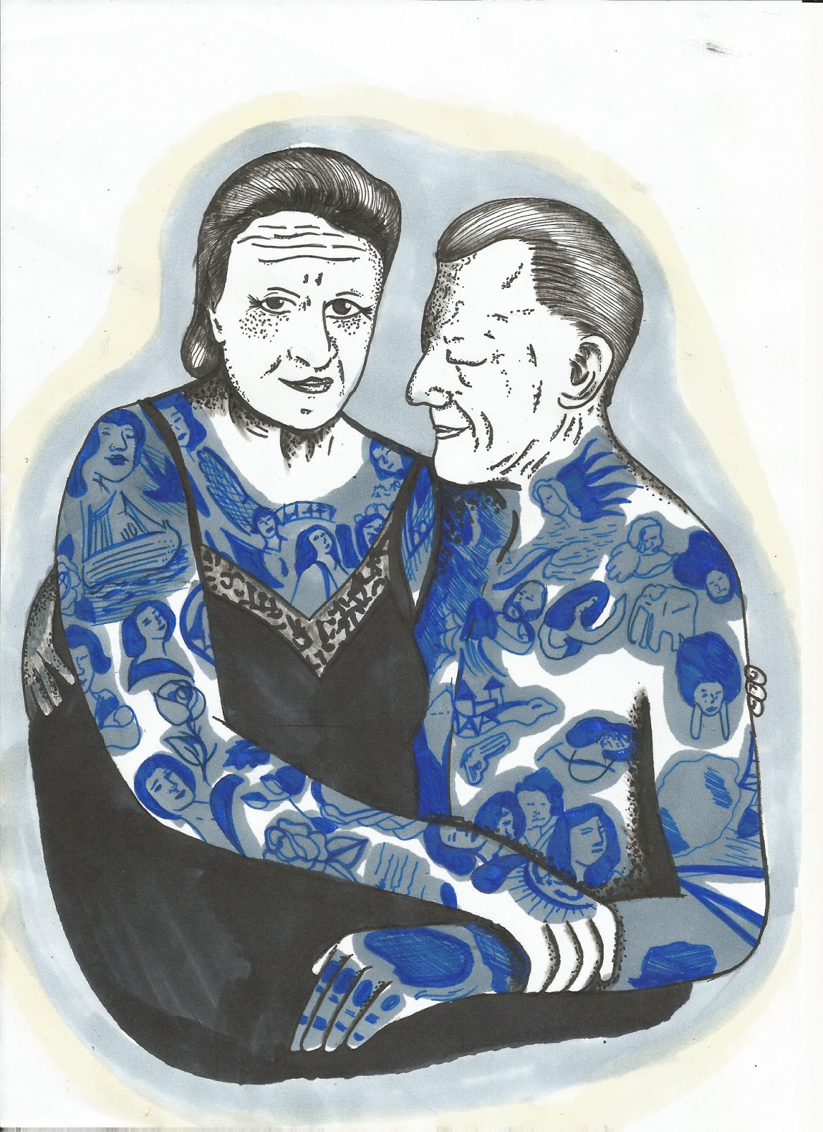 Kitty Judge Illustration: Illustrations samples & the merging of projects