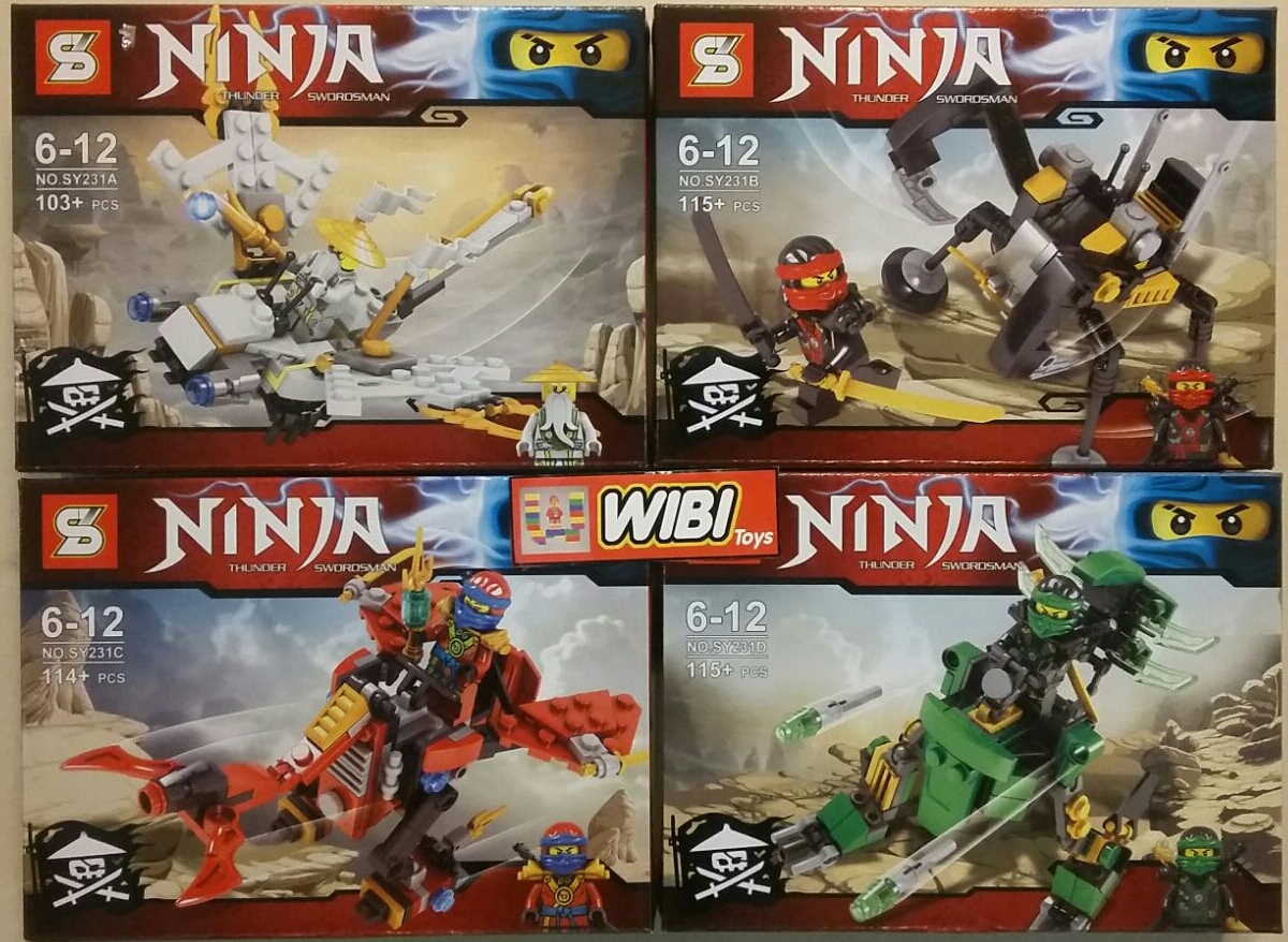 mainan lego, lego kw murah, banyak macam, jakarta : NINJA NINJAGO SY232 ...