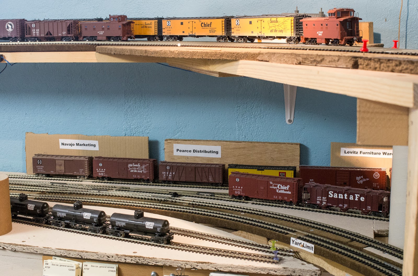 The Peavine & Santa Fe Model Railroad