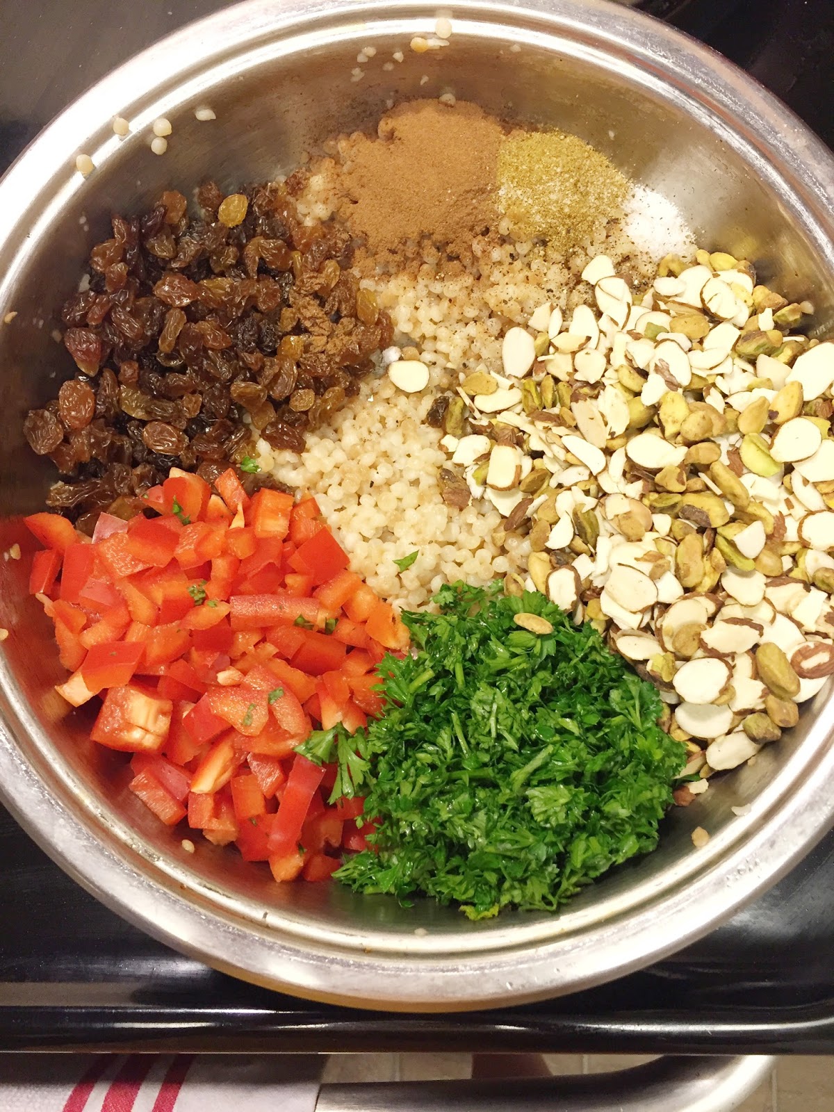 Kelsey Lauren Fitness: MOROCCAN TREE NUT COUSCOUS