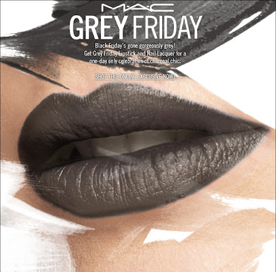 Confessions of a Cosmeholic: MAC Grey Friday Lipstick Review and Swatches