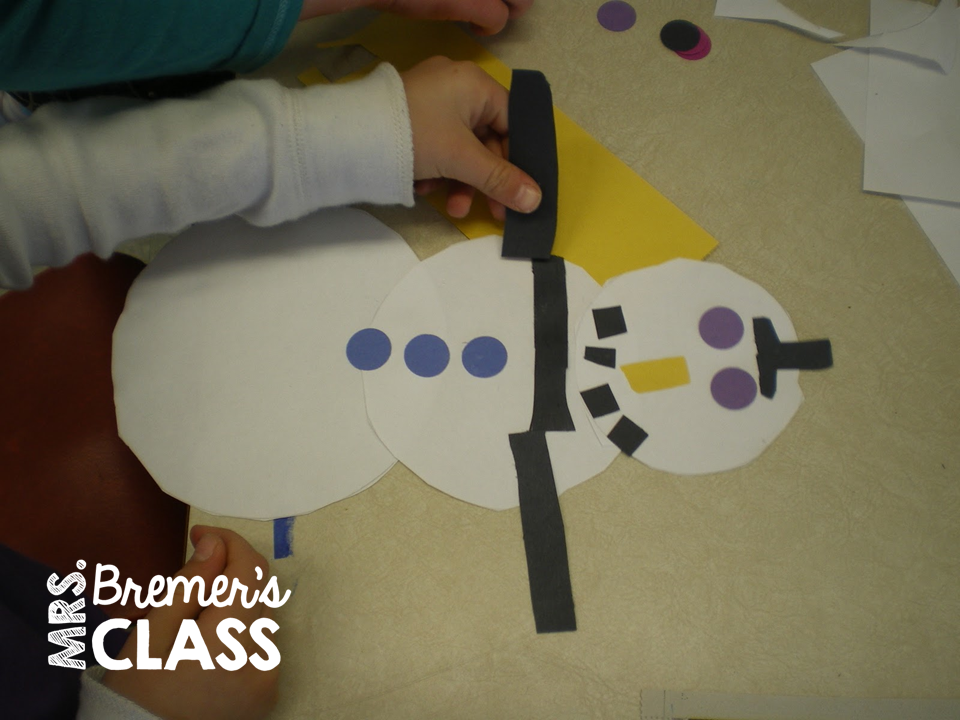 Snowman Art for Kindergarten | Mrs. Bremer's Class