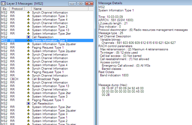 TelecomStudy18 : Layer 3 Message in GSM