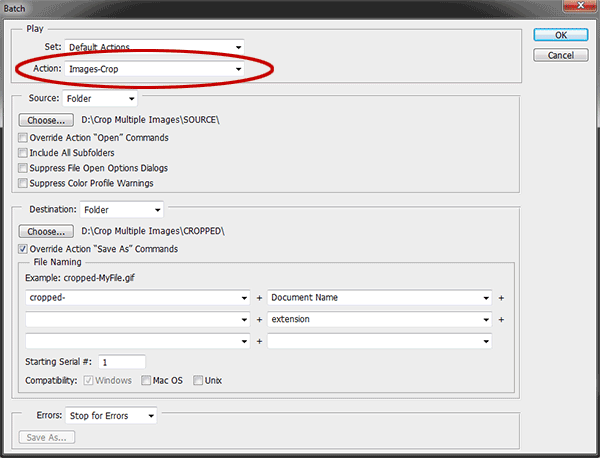 PhotoEffect: How To Crop Multiple Images in Photoshop