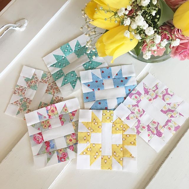 Sewn With Grace: 2017 Patchwork Quilt Along ~ April Block