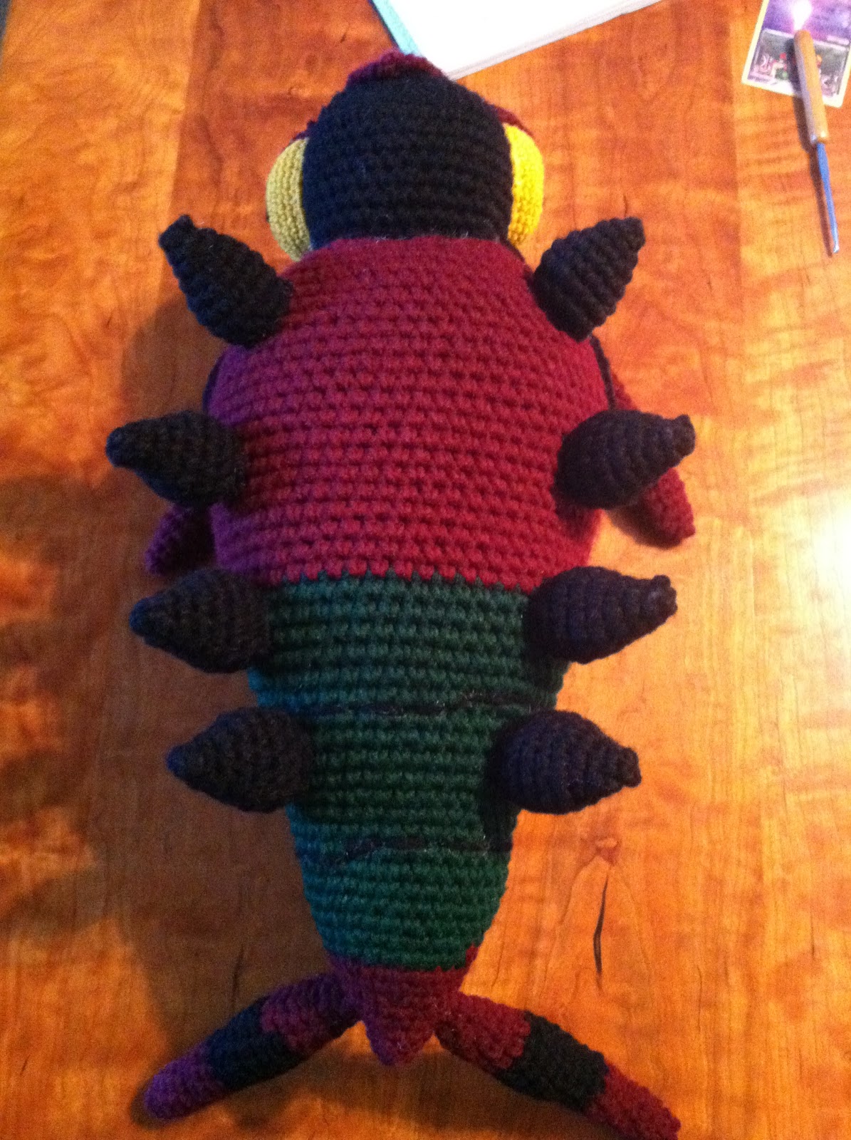 Heart in Flight Crochet: Venipede Crochet Plush Pattern