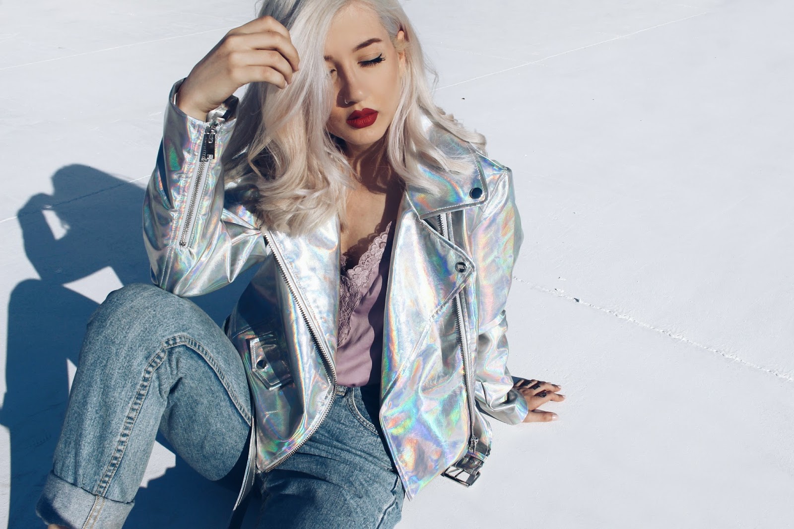 Holographic Jacket - Venetia Kamara