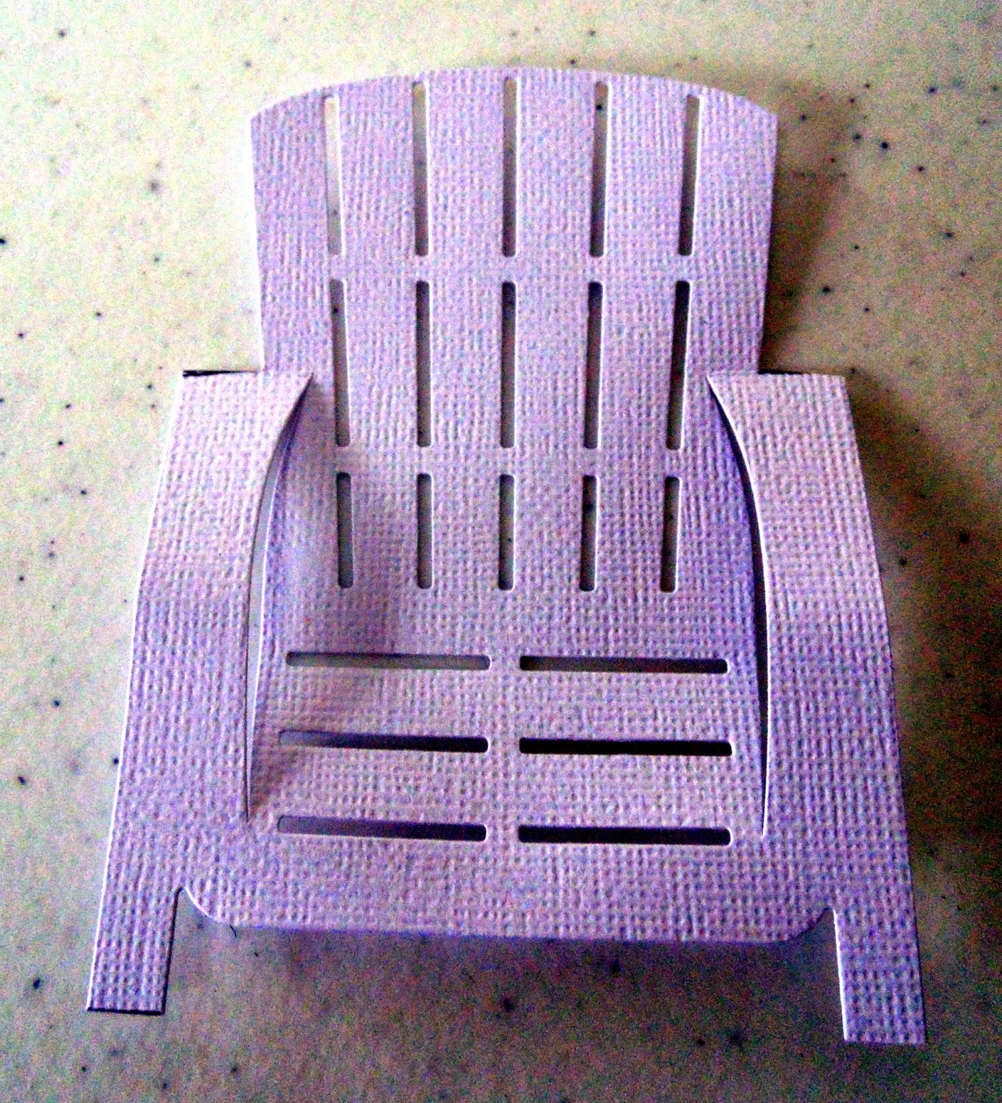 Adirondack Chair Place Card - Creek Bank Creations