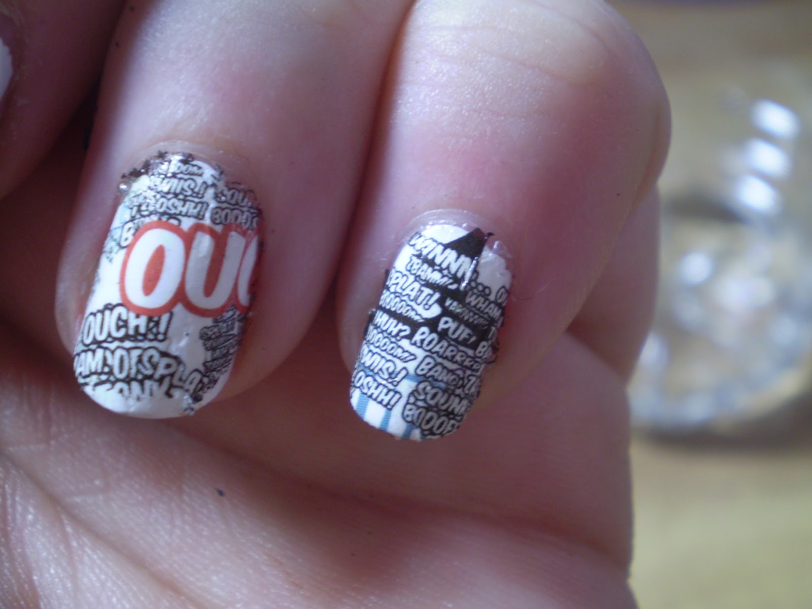 Foxfire's Finger Paint: Temporary Nail Tattoos