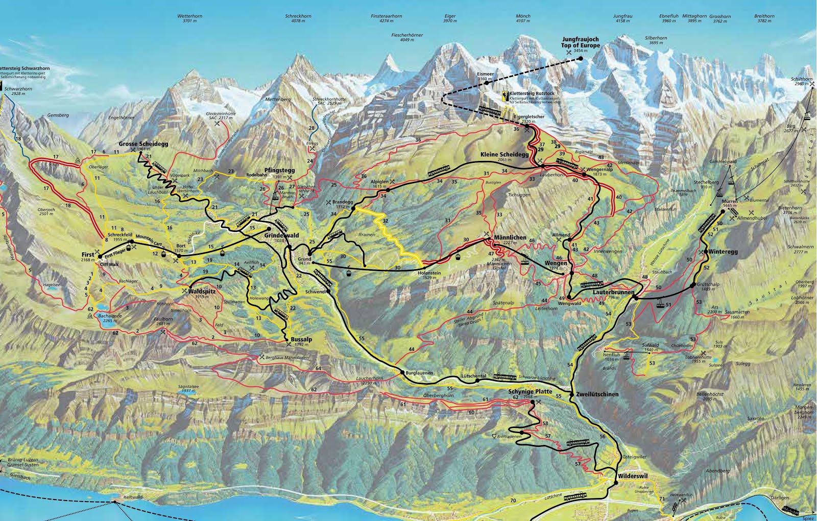 Qué ver en los alrededores de Interlaken