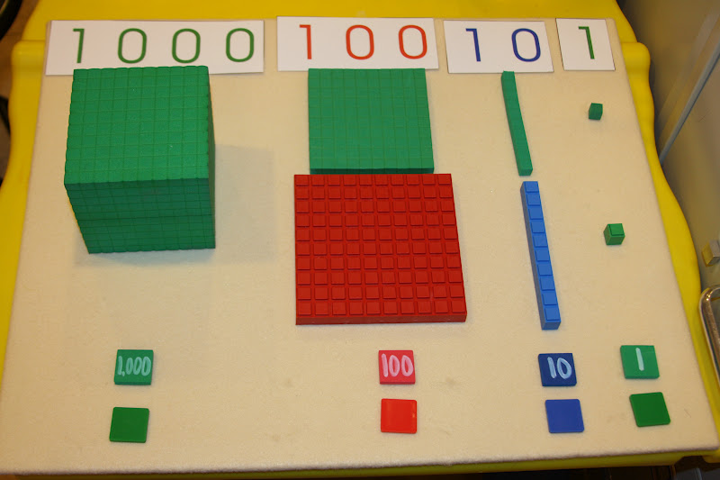 A Learning Journey: O is for Operations: DYI Montessori Stamp Game