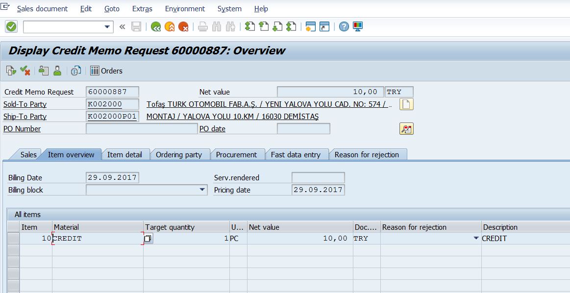 SAP ABAP Central: Retroactive Billing – VFRB Modification to add credit ...