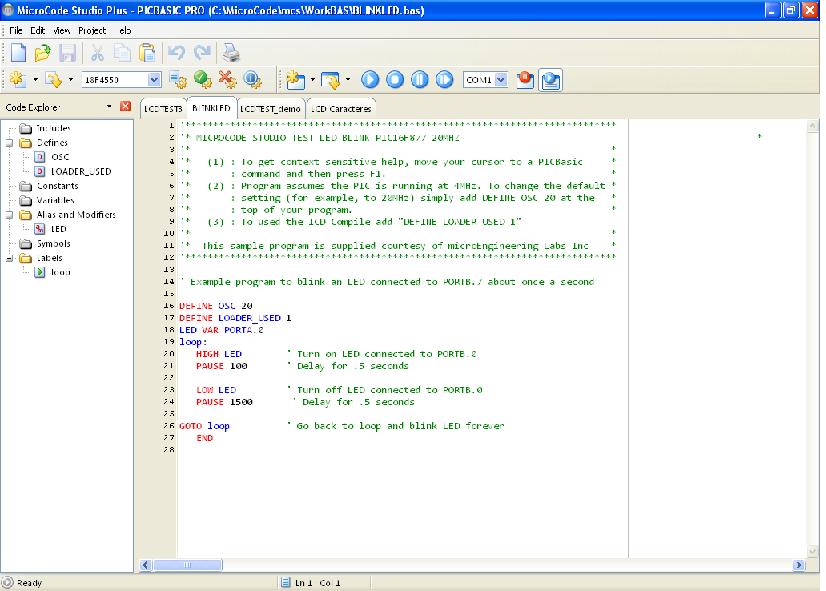 Crea, inventa... inova!!: Trainer PICBASIC Pro