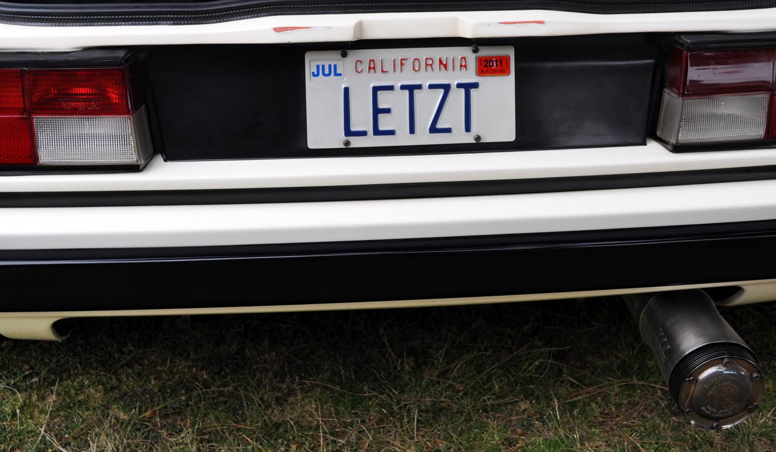 Just A Car Guy: the vanity plates at this years BMW clean car concours