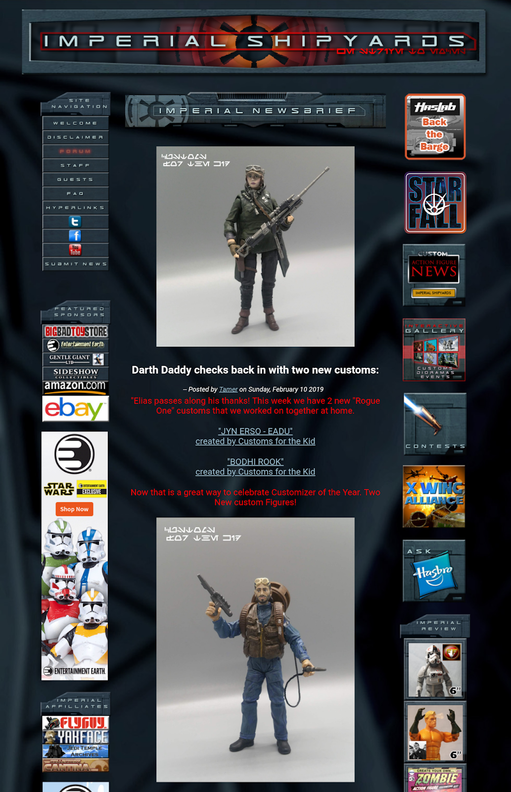 Star Wars: Customs for the Kid: 3.75" SUPER-ARTICULATED "JYN ERSO ...