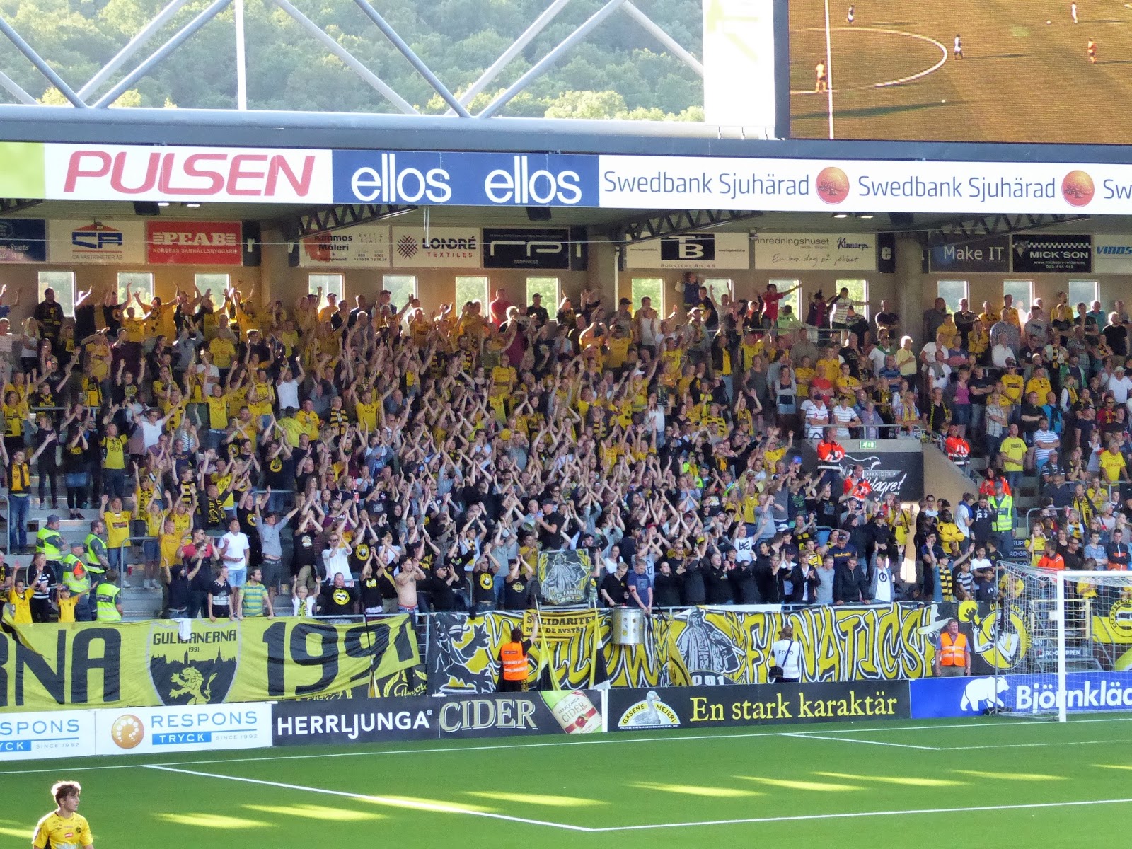 Città Stadi Ultras: IF Elfsborg - Djurgardens IF