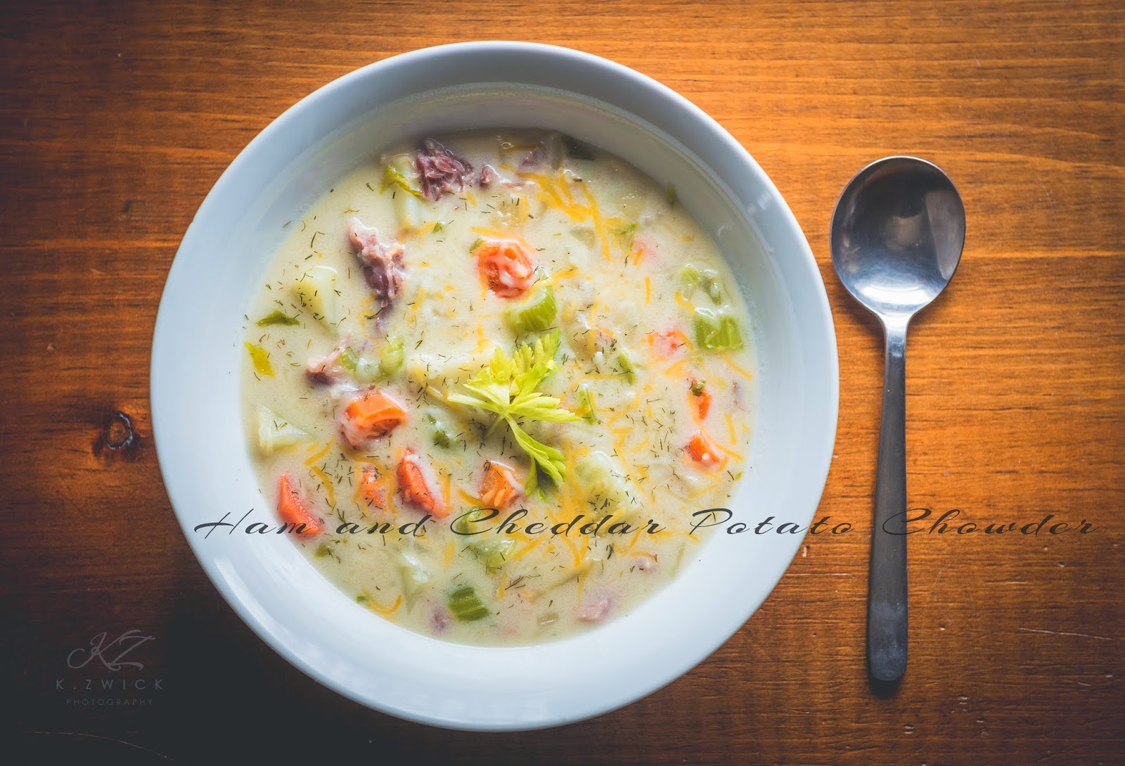 K.Zwick Photogblog: Ham and Cheddar Potato Chowder