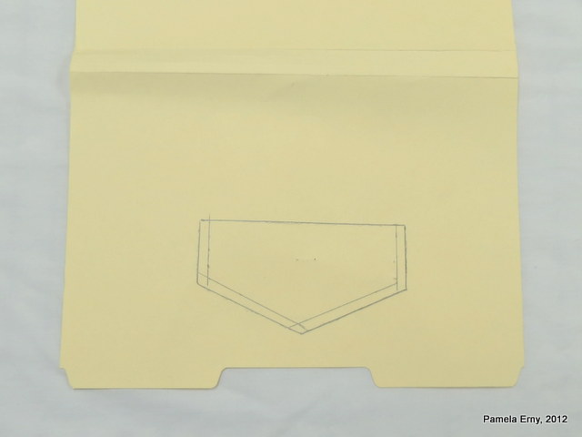 Off The Cuff ~Sewing Style~: TUTORIAL--Perfect Pocket Flaps every time!