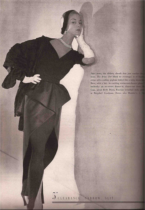 devodotcom: FASHION TAKES A TURN - NOVEMBER 1949