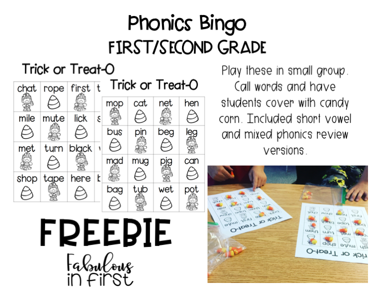 Obsessed with October: Freebies and More - Fabulous In First