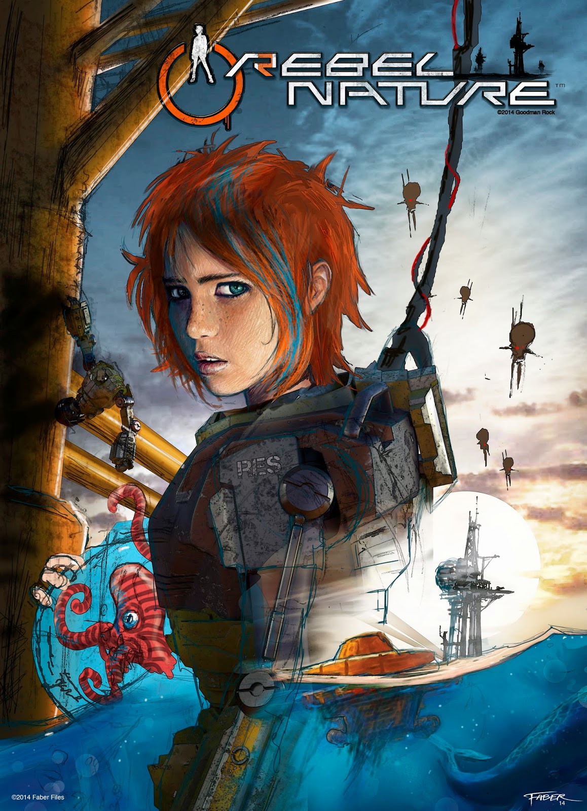 Faber Files: Rebel Nature poster, Back to work:)