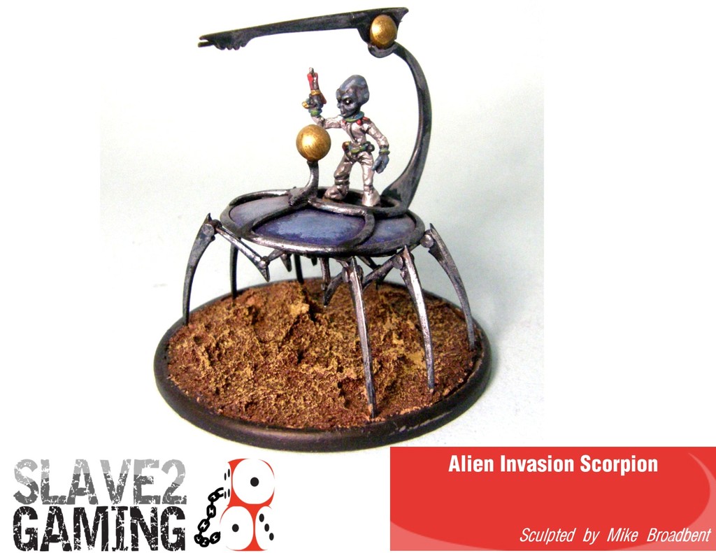 Wargame News and Terrain: Slave 2 Gaming: Alien Invasion Miniature ...