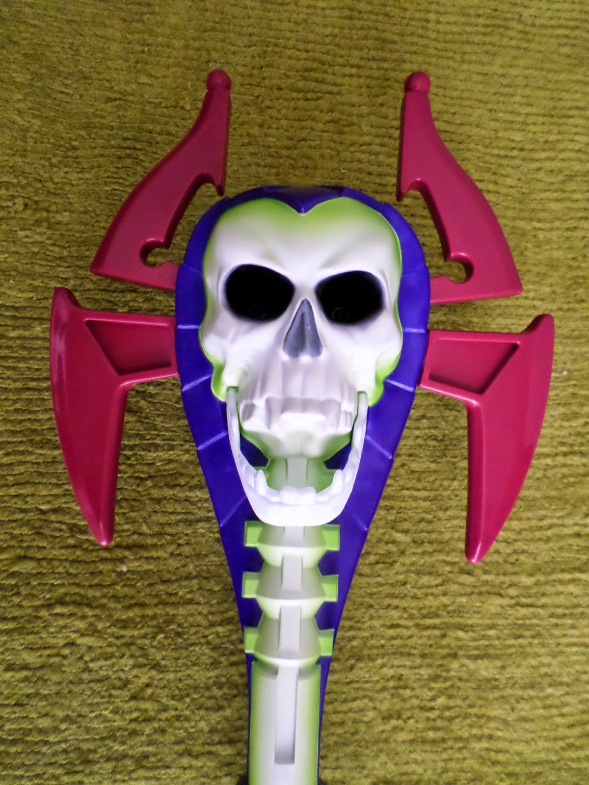 My Best Toys: New Adventures of He-Man...Skeletor Skull Staff...