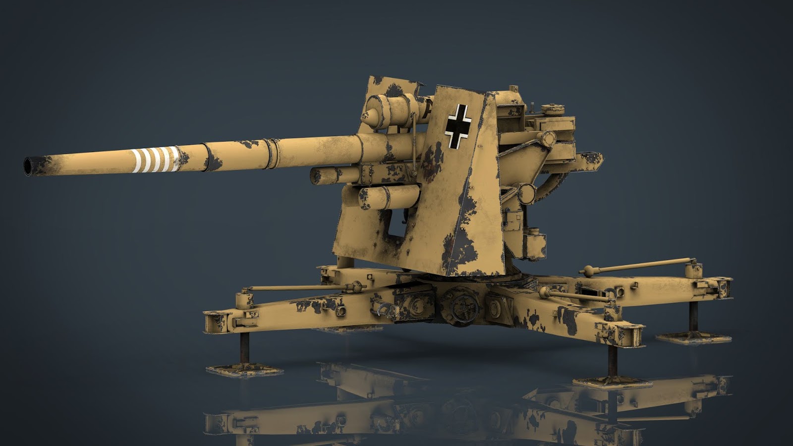 SanchiEsp: German Flak 88mm cannon