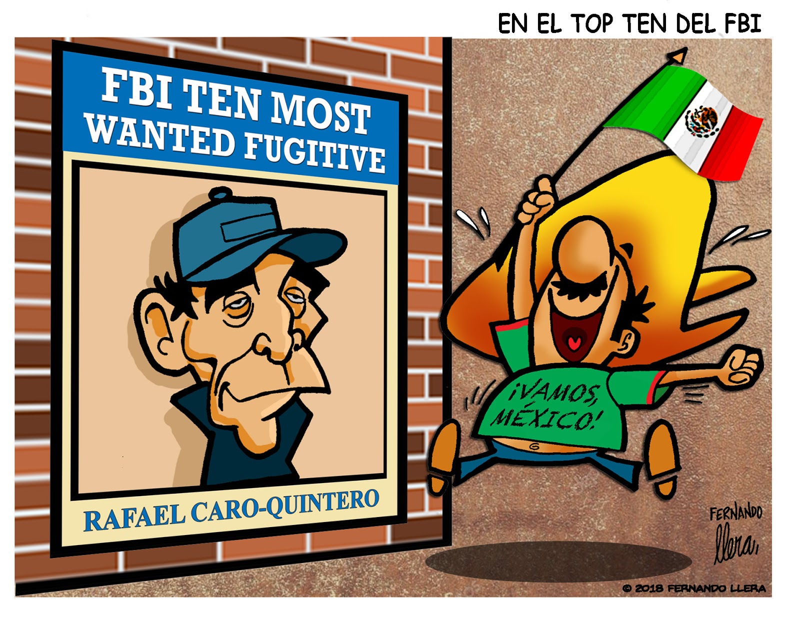 Fernando Llera Blog Cartoons: FBI adds cartel leader Rafael Caro ...