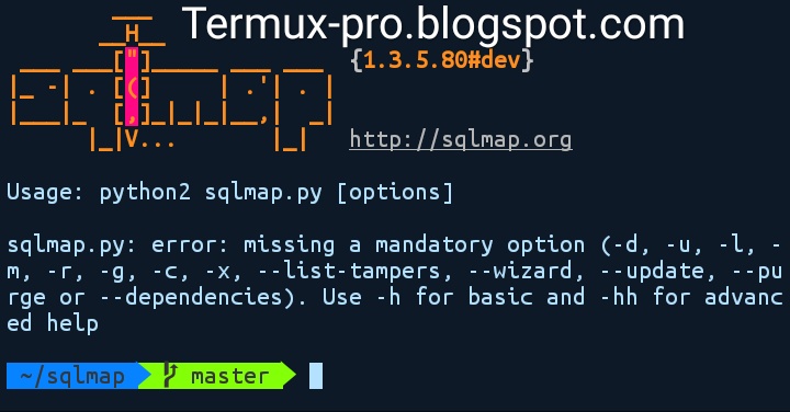 Cara Install Sqlmap di Termux