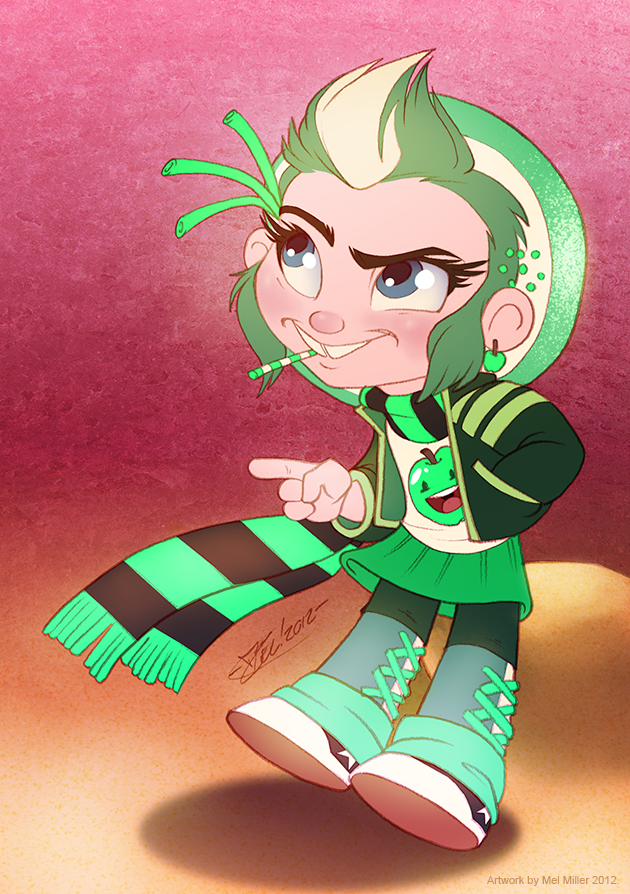 Javadoodle: Art by Mel B!: Sugar Rush Racer