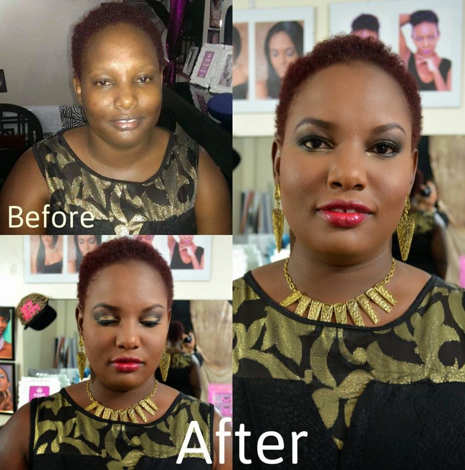 Kenyan Makeup Artist: TRANSFORMATION