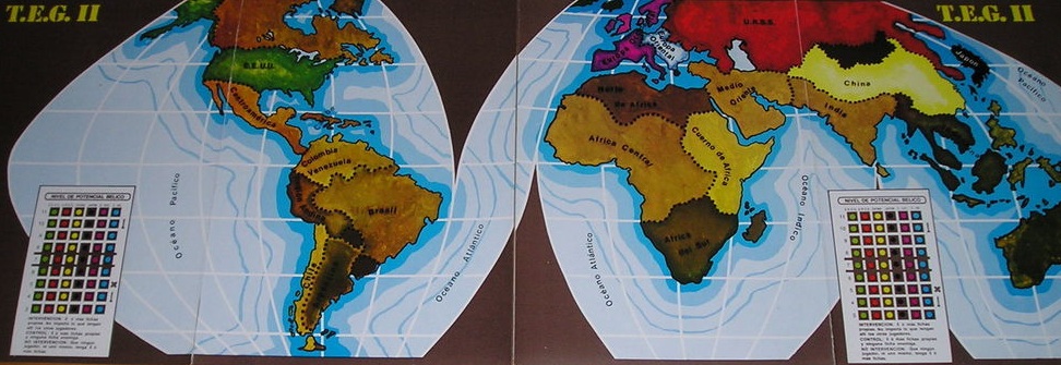 Eurojuegos Buenos Aires: TEG II (1984?) El más "euro" de los TEG