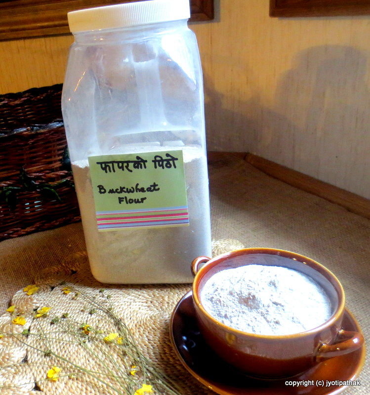 Taste of Nepal: Buckwheat Bread - Phaapar ko Roti (फापरको रोटी)