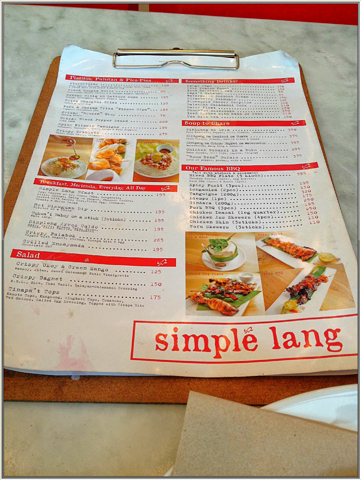 Food Trip: Simplé Lang | My Little World by Mommy Rackell