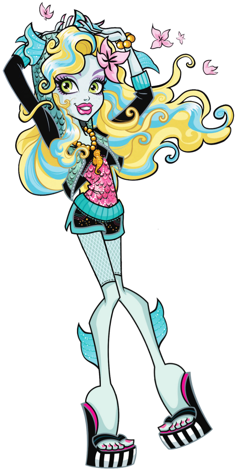 Todo sobre Monster High: Artworks/PNG de Lagoona Blue
