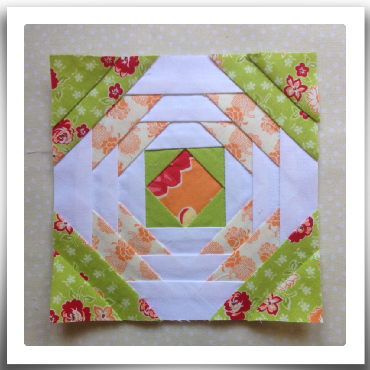 Chatelaine- Free BOW Sampler Quilt Block 70 - Threadbare Creations