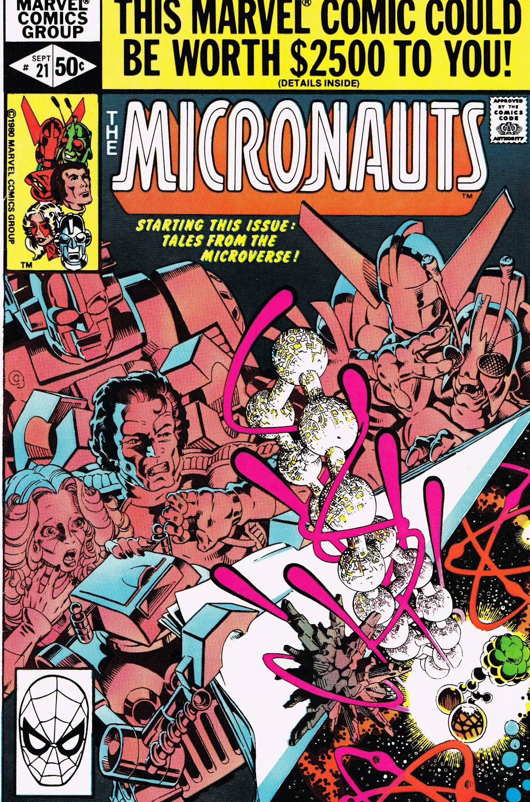 Cap'n's Comics: A Year of Michael Golden Micronauts