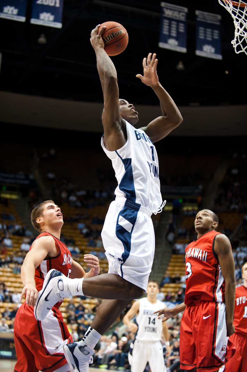 Luke Hansen Photography: BYU Basketball vs BYU-Hawaii - Provo, Utah