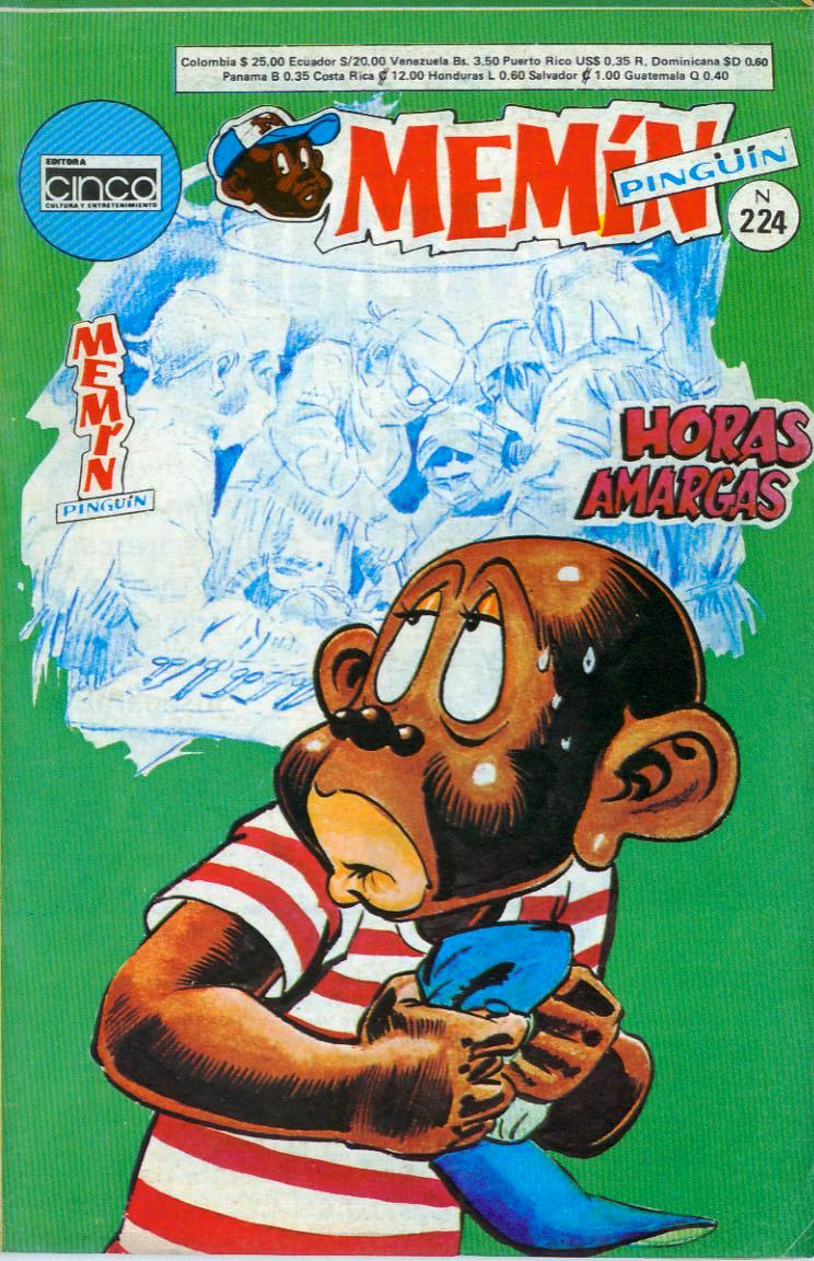 Mexico Comic Sonrisas: Memin Pingüin - Ed. Cinco (221 al 225)