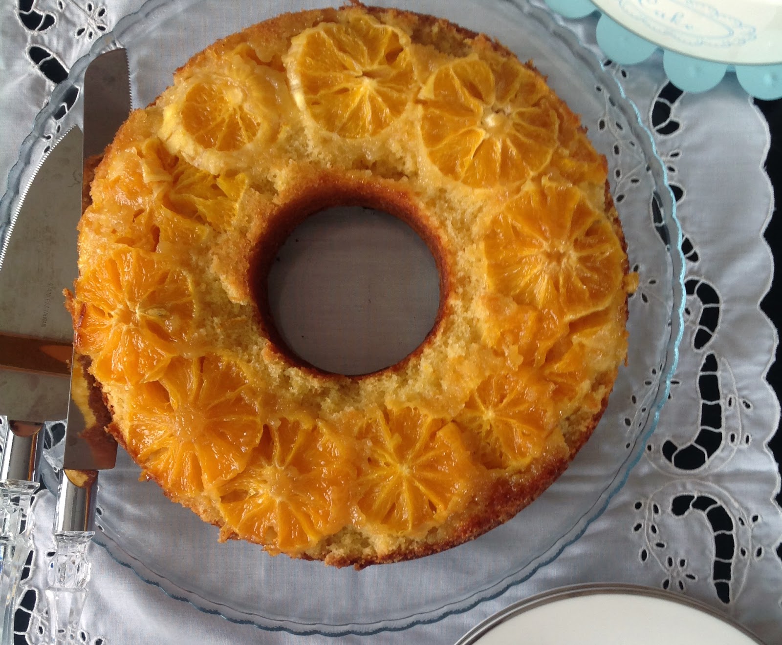 Bige's Happy Kitchen: Orange Ring Cake