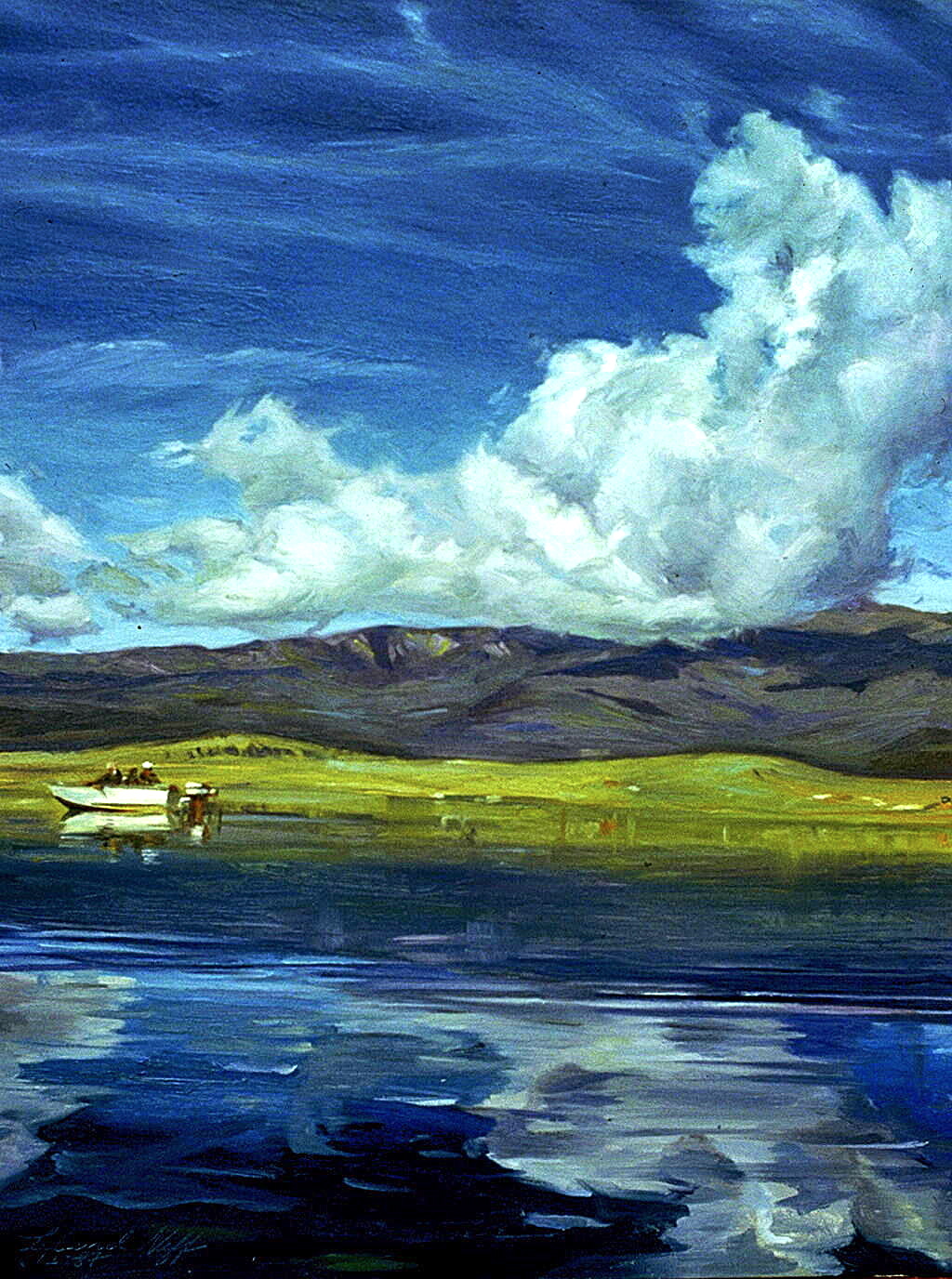 Leland Neff: Landscape painting by Leland Neff